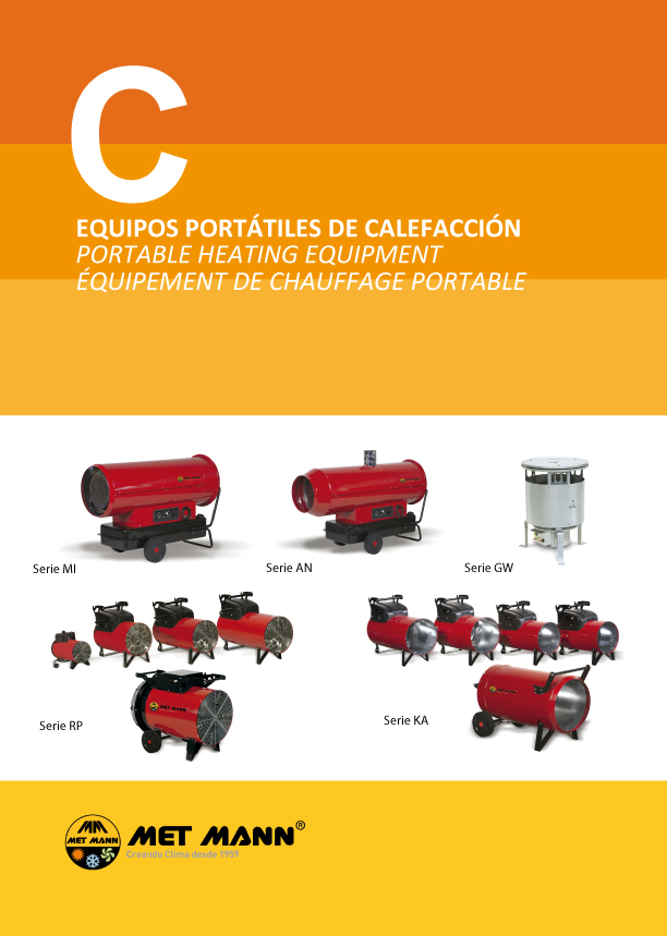 Portable heating equipment - New models